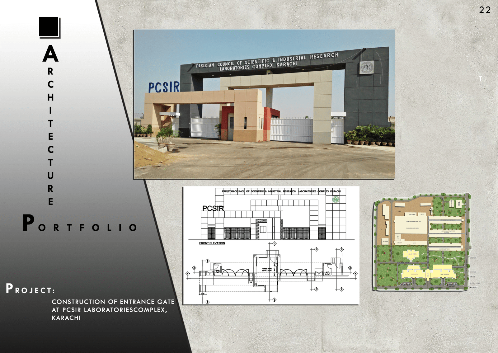 Construction of Entrance Gate - Arcxplore